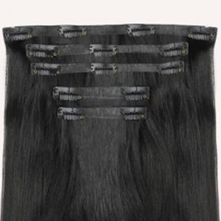 PU Invisible Clip In Hair Extensions 5 Piece | Something About Her Hair ...